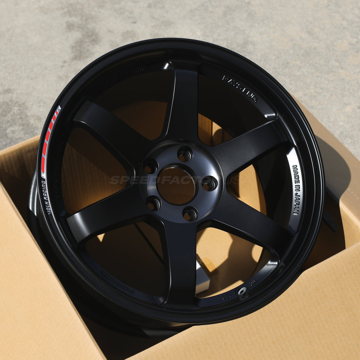 Volk Racing TE37SL Black Edition III - 18x9.5 +43 5x100 (In-Stock - FR ...