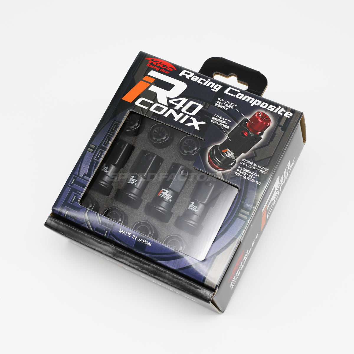 Project Kics R40 Iconix with Locks for 6H (M12 - 20 + 4) – Speed Factor USA